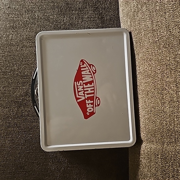 Vans | Kitchen | Vans Metal Lunchbox Container On The Go Checkerboard ...